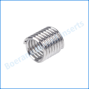 Tangless thread insert | Tailless thread insert